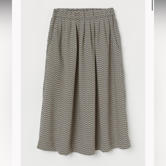 H&M | Skirts | Hm Pleated Skirt | Poshmark